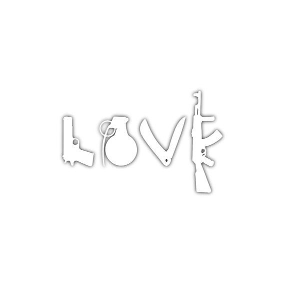 Gun Love Decal
