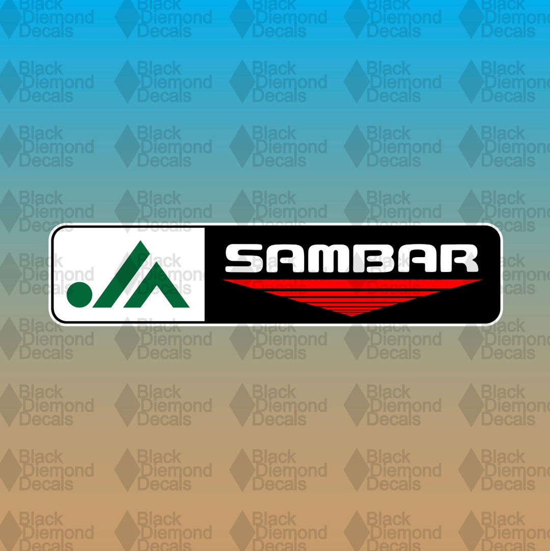 Subaru Sambar Tailgate Sticker Fits Sambar JA Japan JDM Vinyl - Etsy