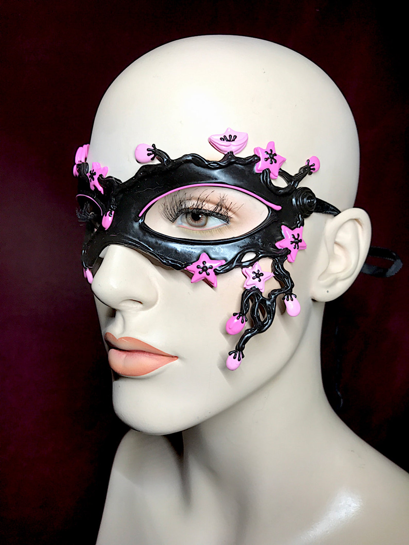 Cherry Blossom Latex Mask - Etsy