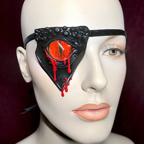 Latex Heart Eye Patch - Etsy
