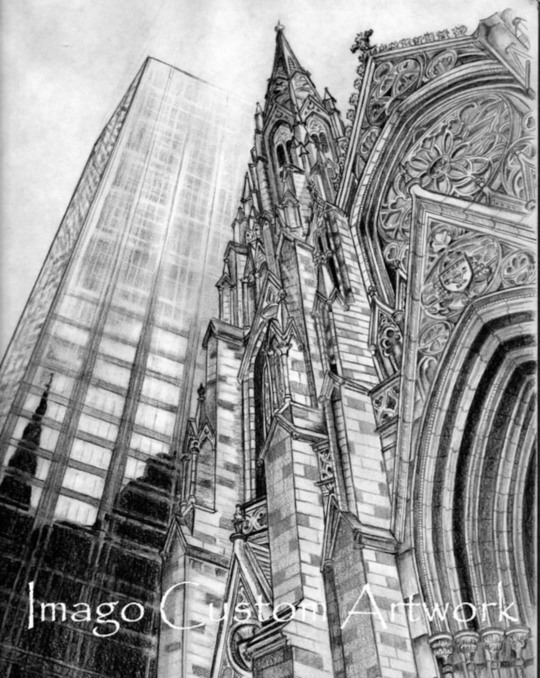 Fine Art Print | Charcoal Drawing | Pencil Drawing | Black and White ...