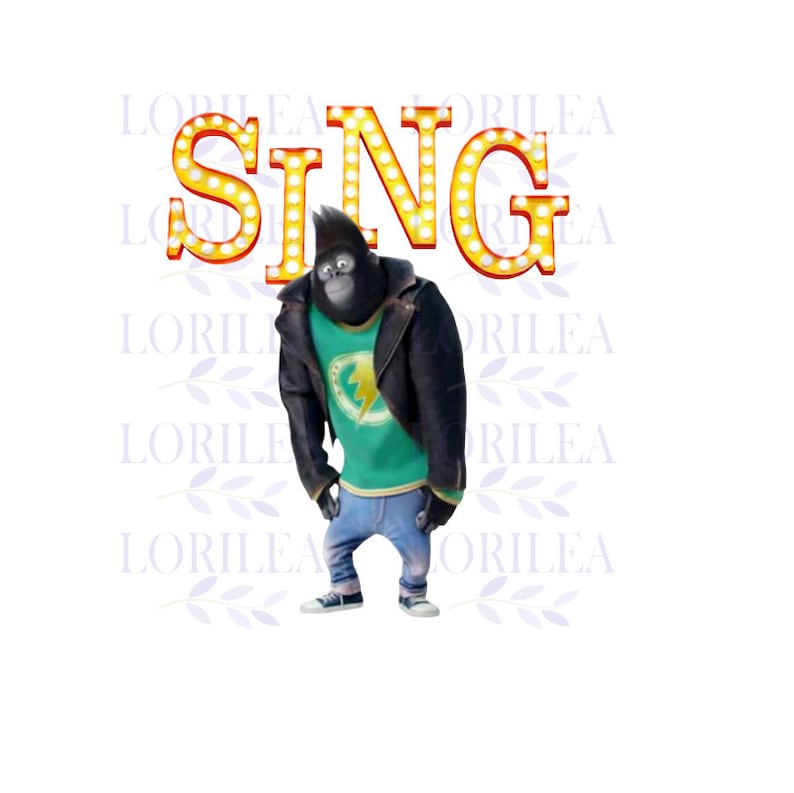 Johnny, Sing, Musical PNG File, Digital Downloads, Sublimation, Dtf ...