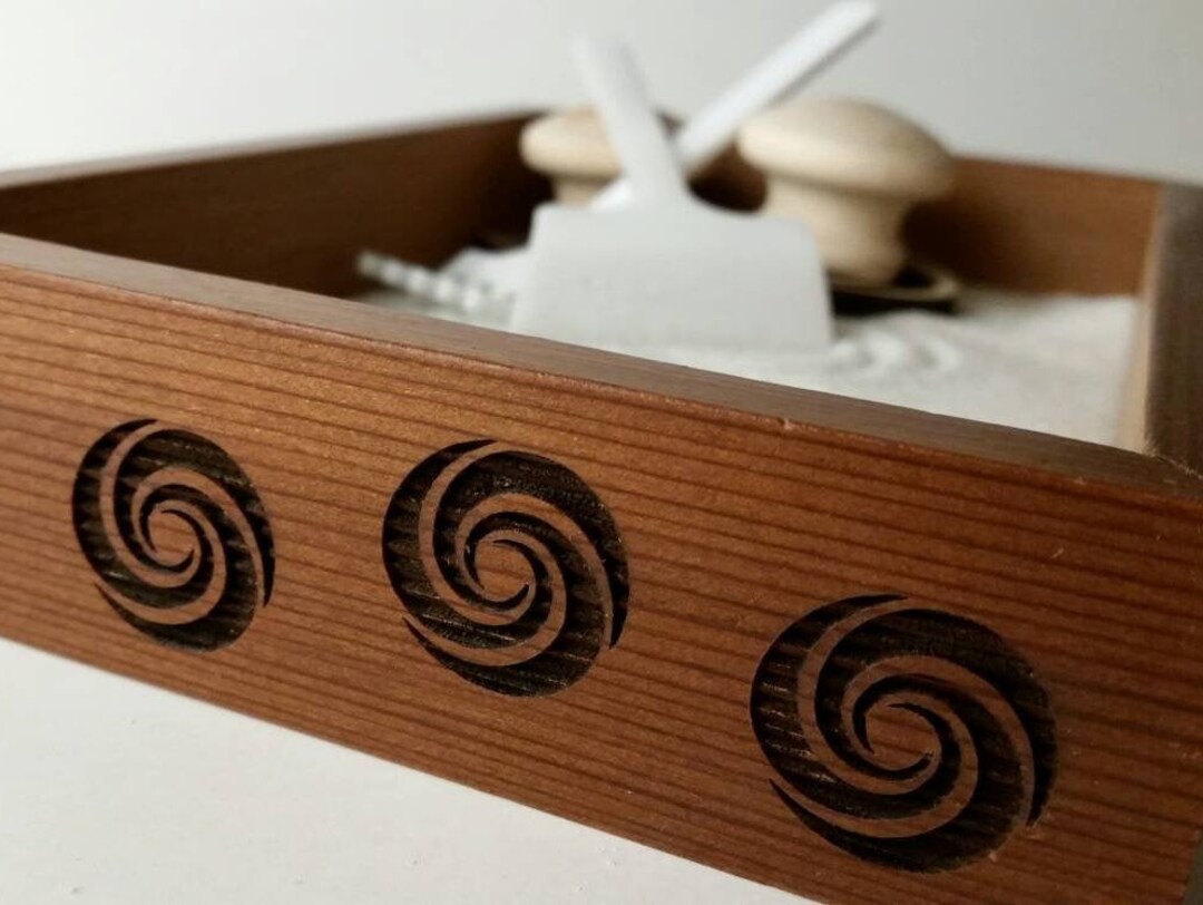Mini Zen Garden, Triple Fibonacci Design - Etsy
