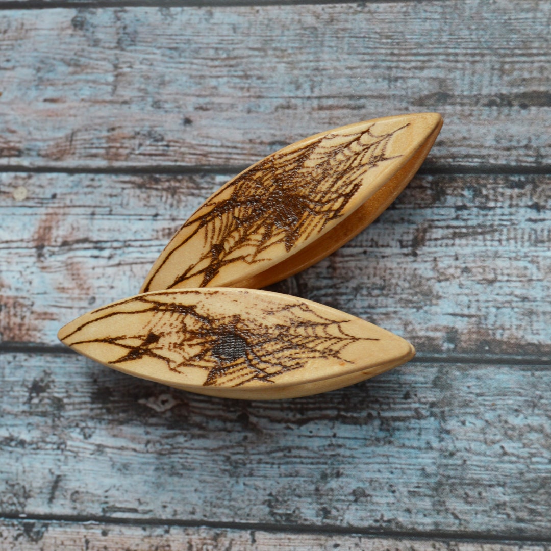 Wooden Tatting Shuttle Handmade Shuttle Spider Web Frivolite - Etsy