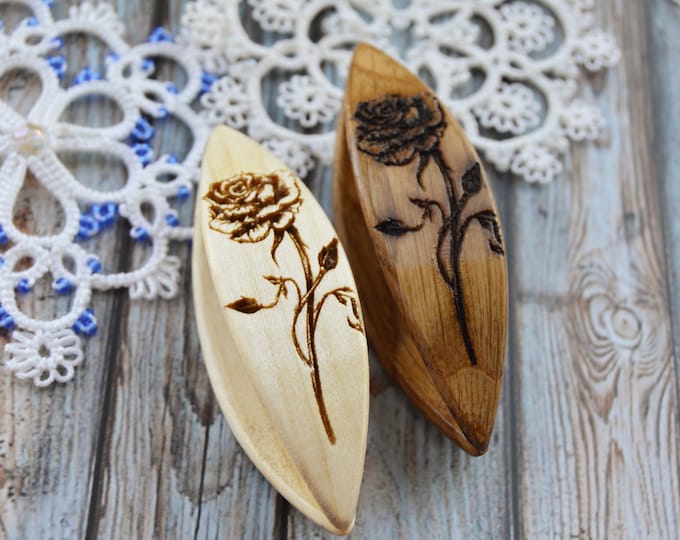 Handmade Shuttle Tatting With Wood Carving Flowers 3D Surface Floral ...