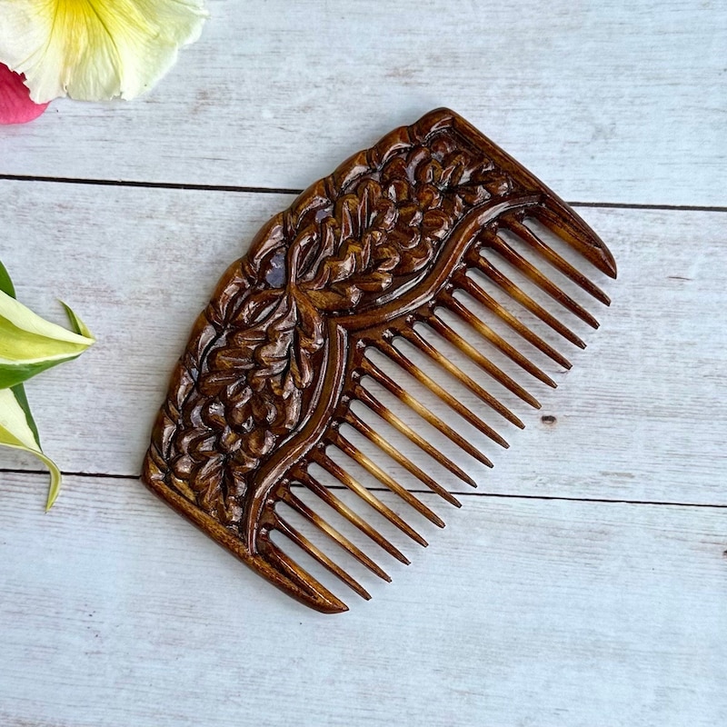 Wooden Comb - Etsy