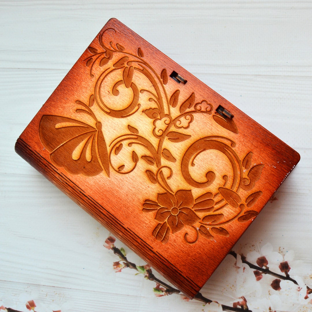 Handmade Wooden Box for 6 Tatting Shuttles Wood Case - Etsy