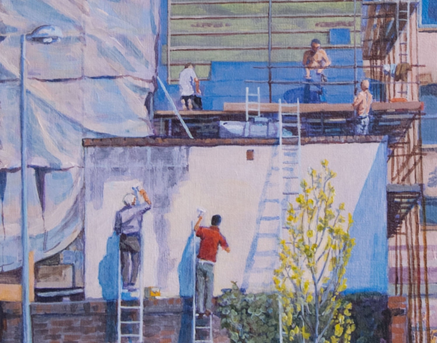 Spring Reflections, Giclée Print 12x16 From a Painting in Acrylic of ...