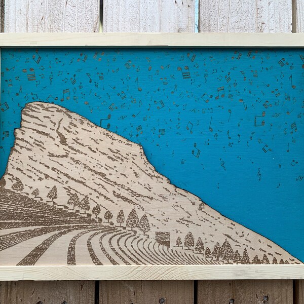 Red Rocks Wall Art - Etsy