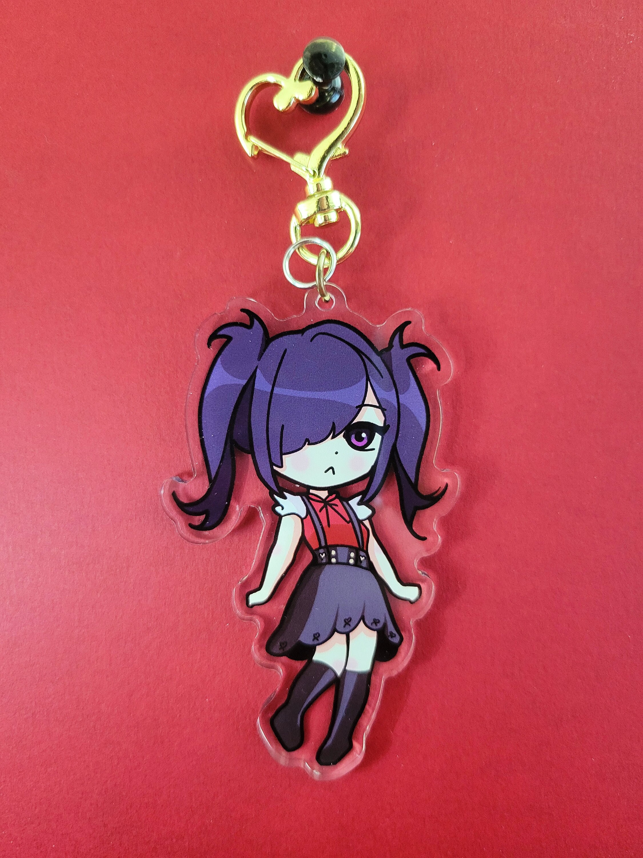 Chibi Ame-chan Keychain - Etsy
