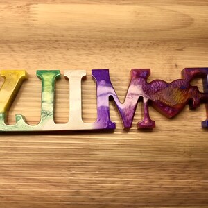 Acrylic Resin Family Sign - Etsy