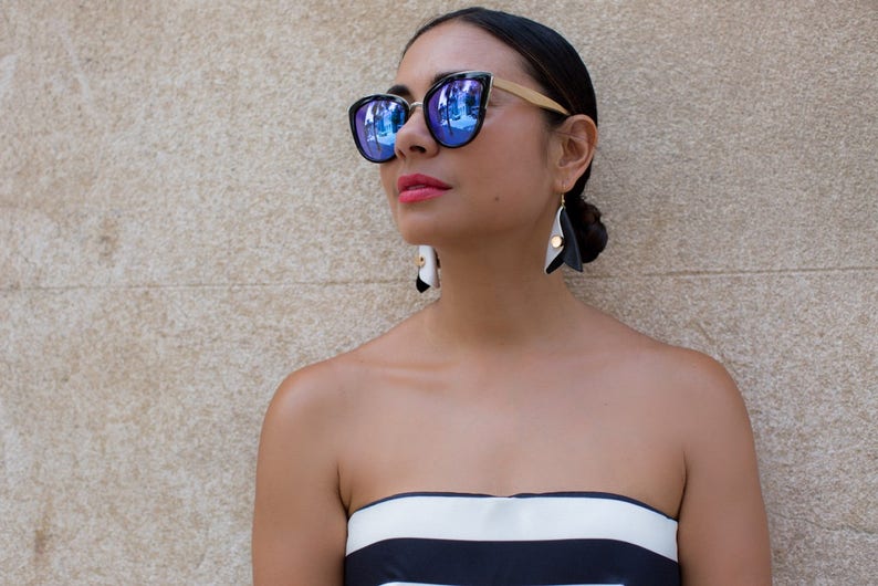 Handmade in USA! Hugs Earrings [ellia Wang Geometry Collection ...