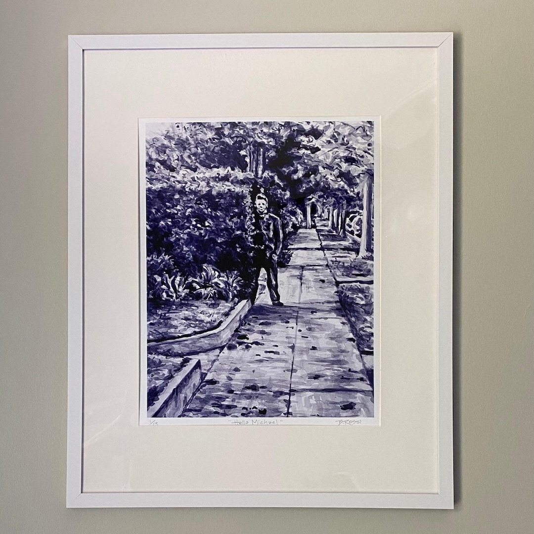 Hello Michael Myers - Art Print - Etsy