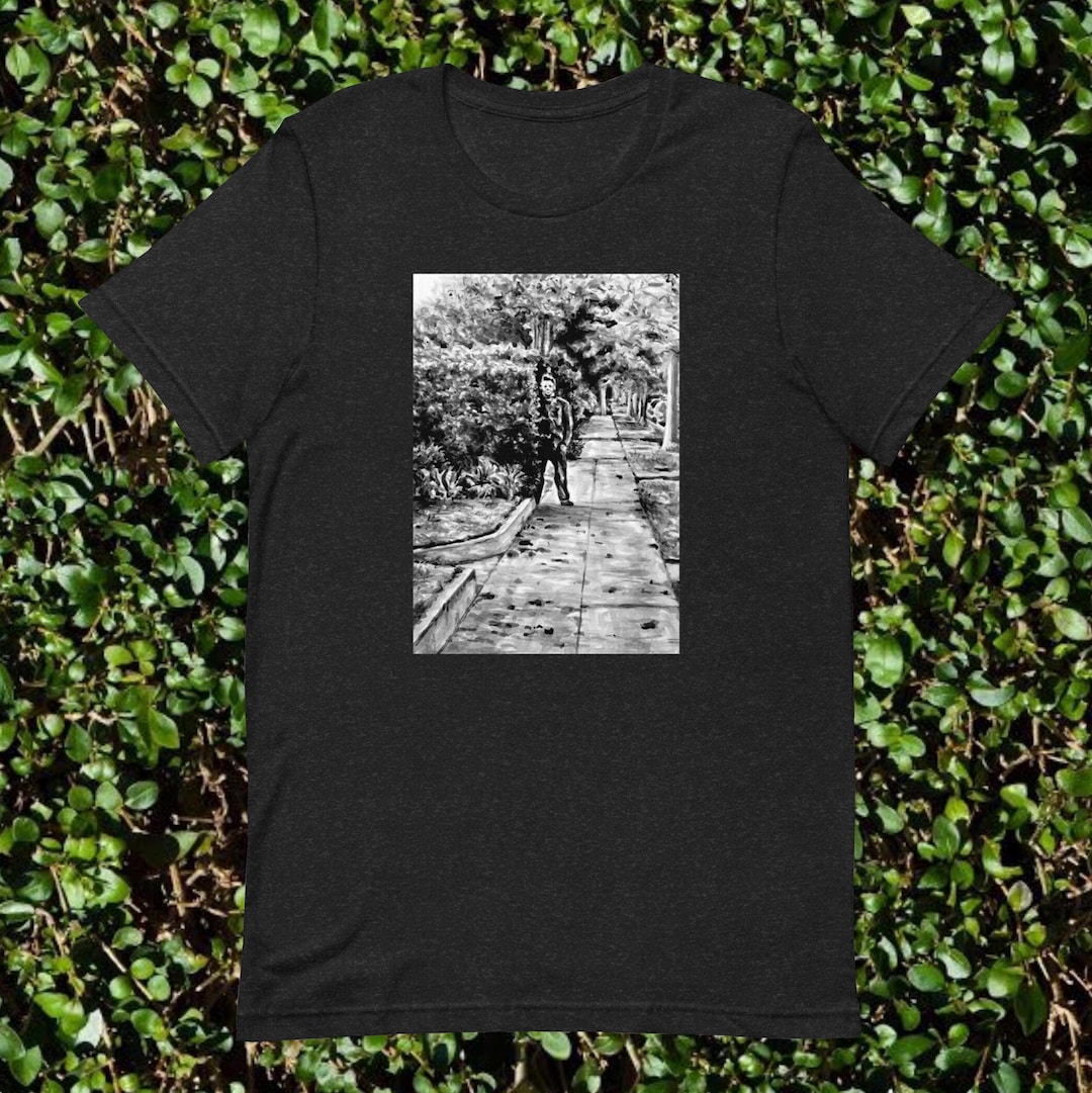 Hello Michael Myers - Adult Unisex T-shirt - Heather Black - Etsy