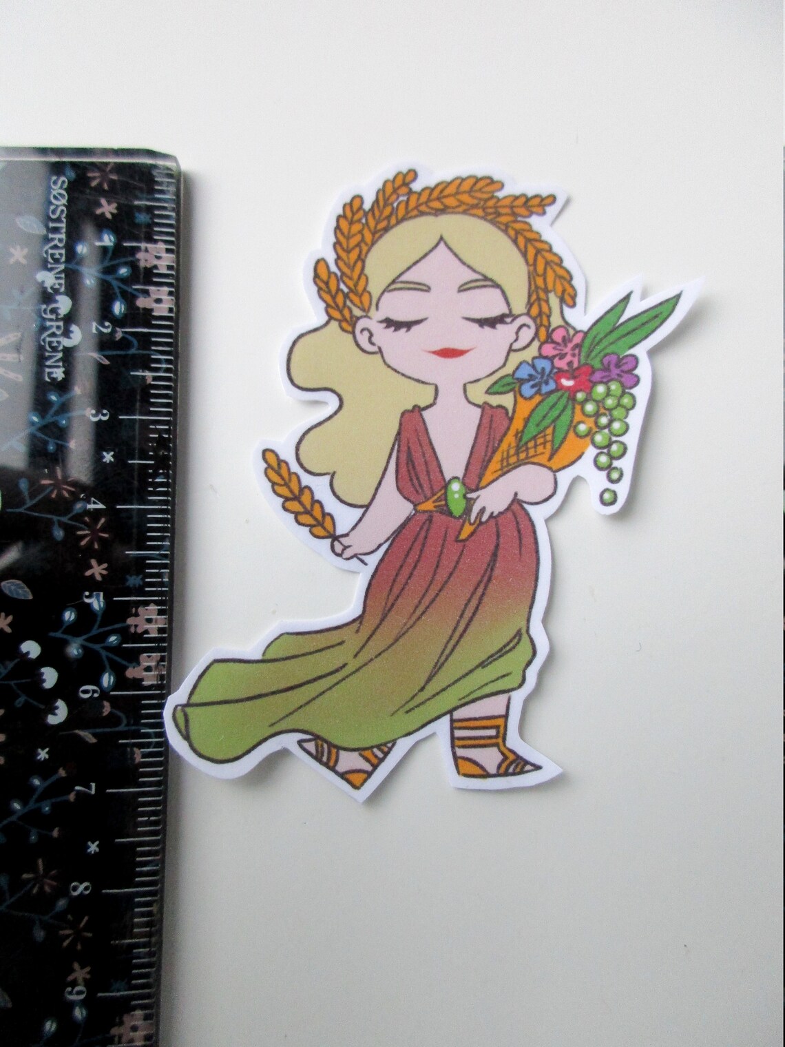 Gods and goddesses of Greek Mythology 14 handmade stickers | Etsy