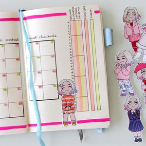 Enid Sinclair wednesday 2022 10 Handmade Stickers - Etsy