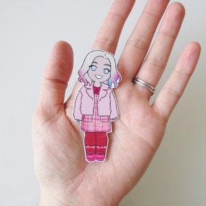 Enid Sinclair wednesday 2022 10 Handmade Stickers - Etsy