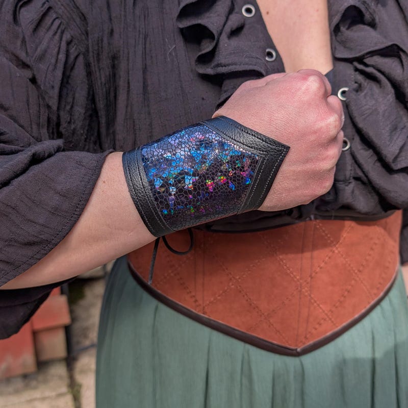 Leather Bracers for Women - Etsy