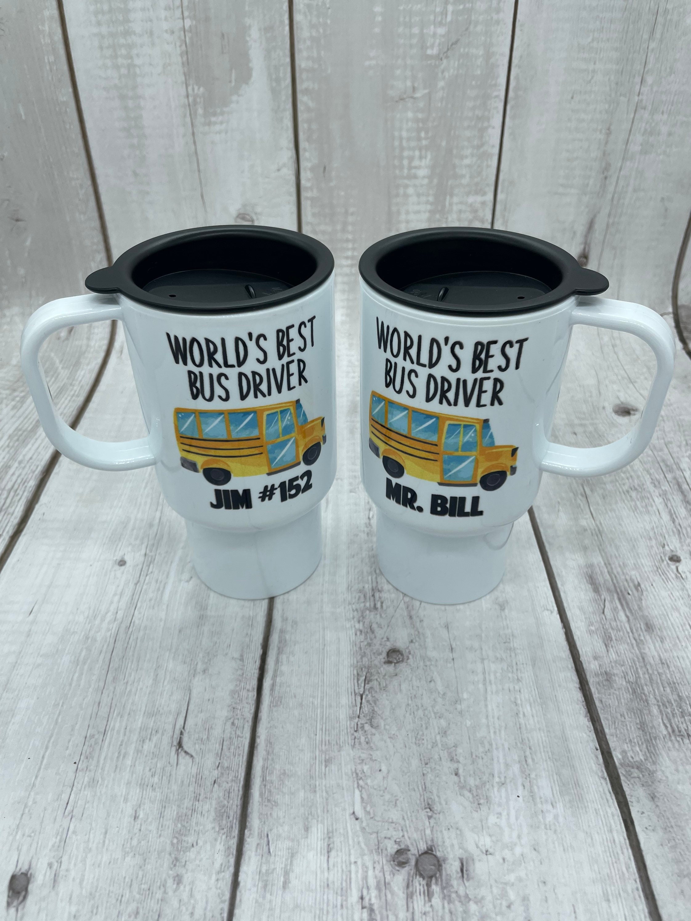 School Bus Driver Mug Bus Driver Travel Mug Bus Driver Gift - Etsy