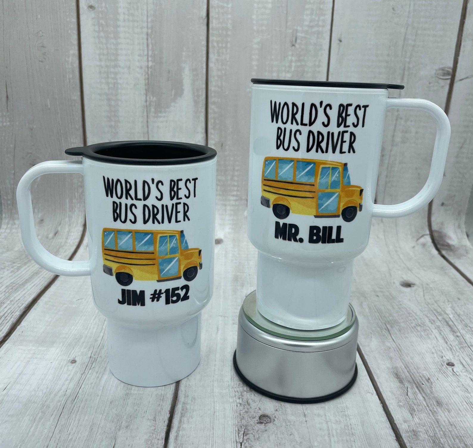 School Bus Driver Mug Bus Driver Travel Mug Bus Driver Gift - Etsy
