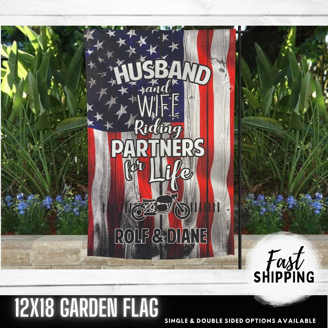 Motorcycle Garden Flag, Biker Flag, Harley, Riding Flag, 12x18 Flag ...