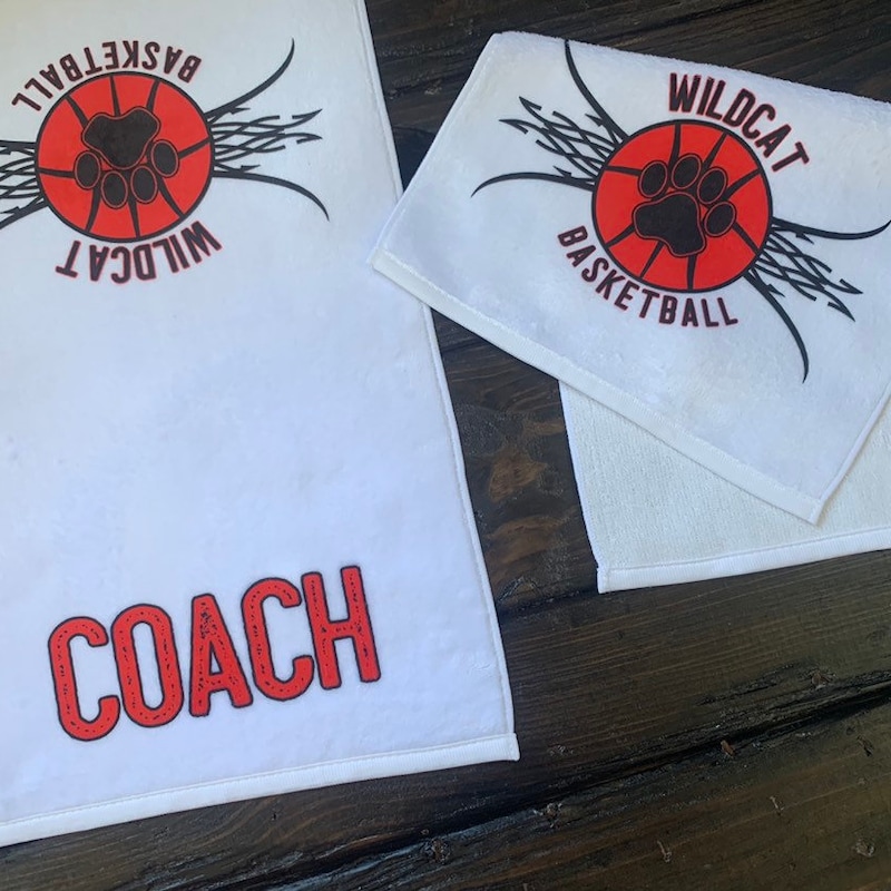 Football Team Spirit Towel - Etsy