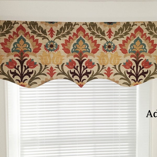 Orange Valance - Etsy