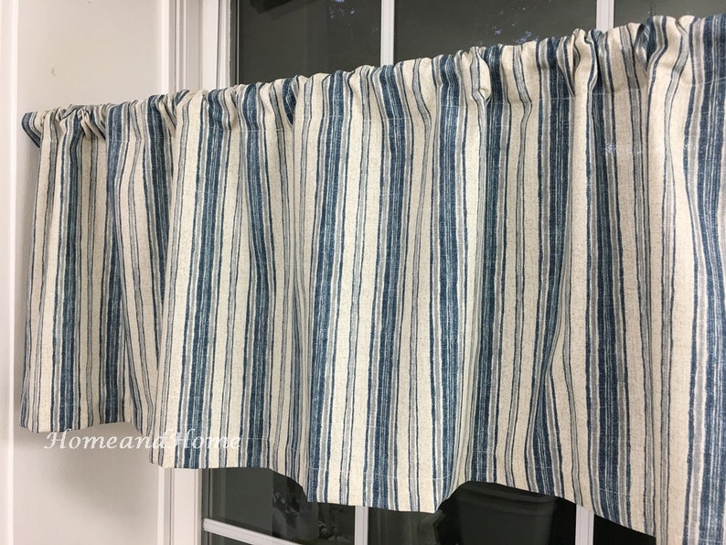 Farmhouse Valances Farmhouse Decor Kitchen Valance Gray - Etsy