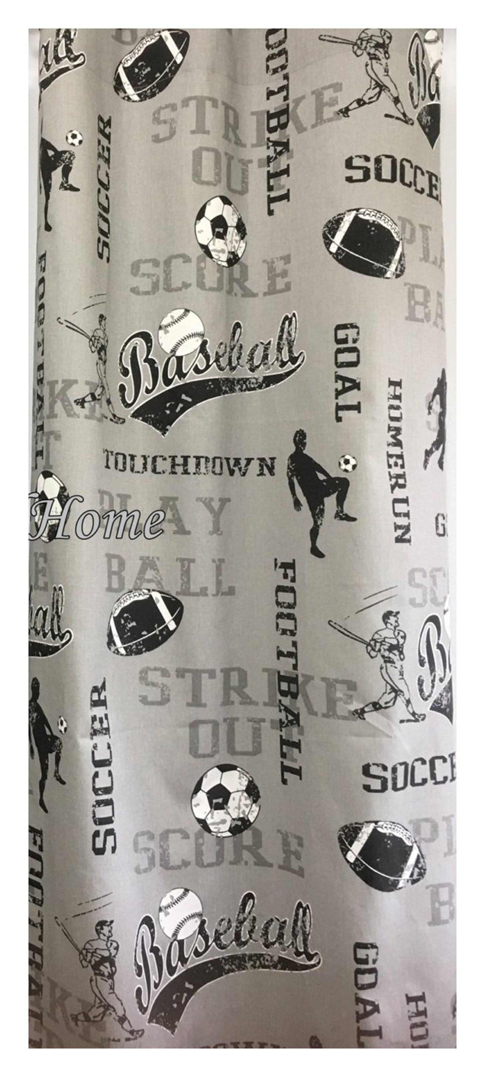 Sports Shower Curtain. Sports Baseball Boys Shower Curtain 54 - Etsy