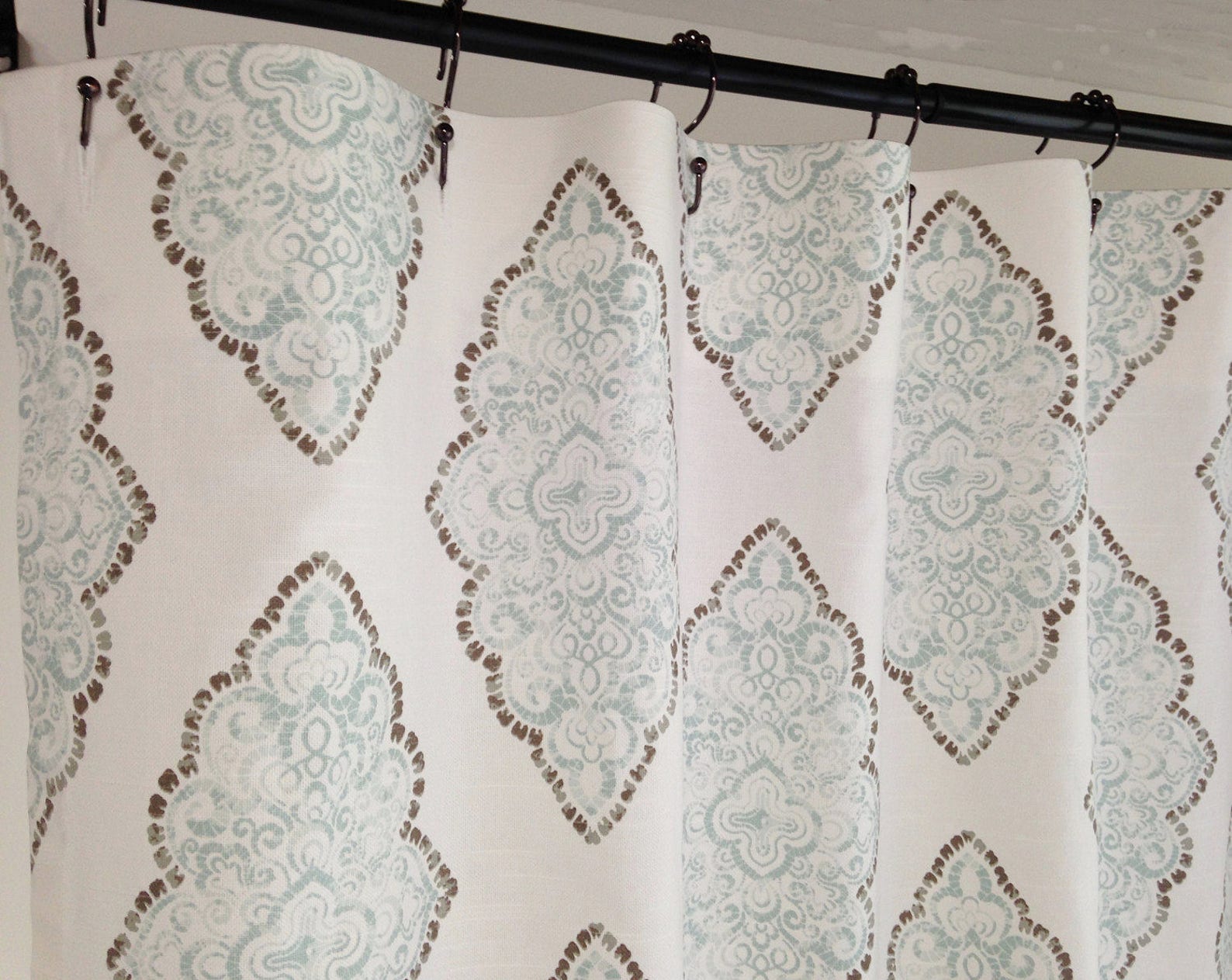 Scalloped Valance Lined Window Valance. Lined Valances | Etsy