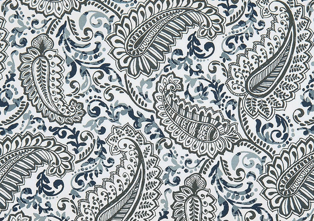 Paisley Valances Paisley Cafe Curtains. Kitchen Valance. Bathroom ...