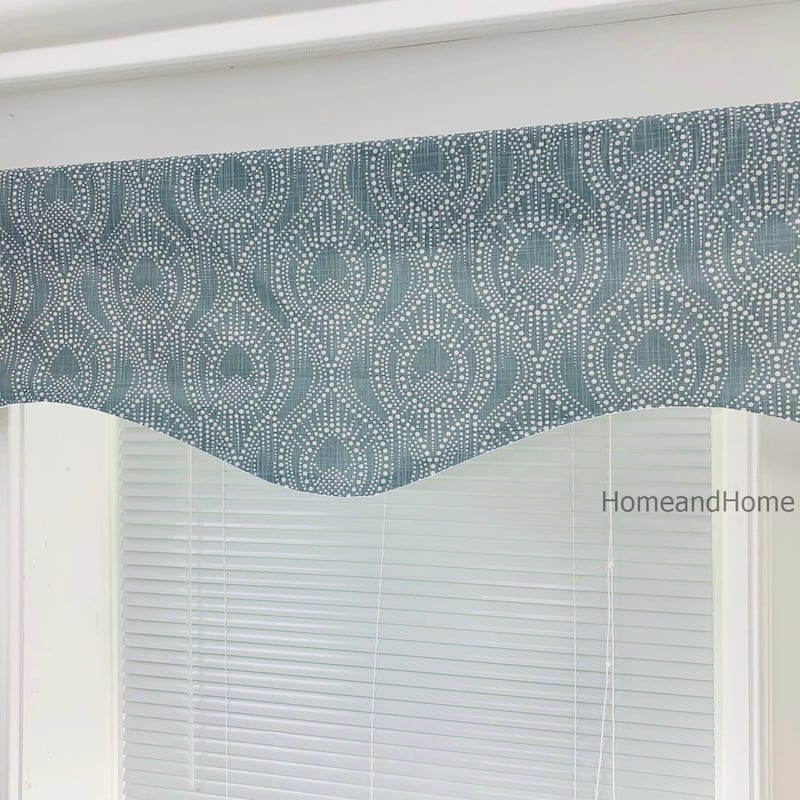 Red Toile Valance - Etsy