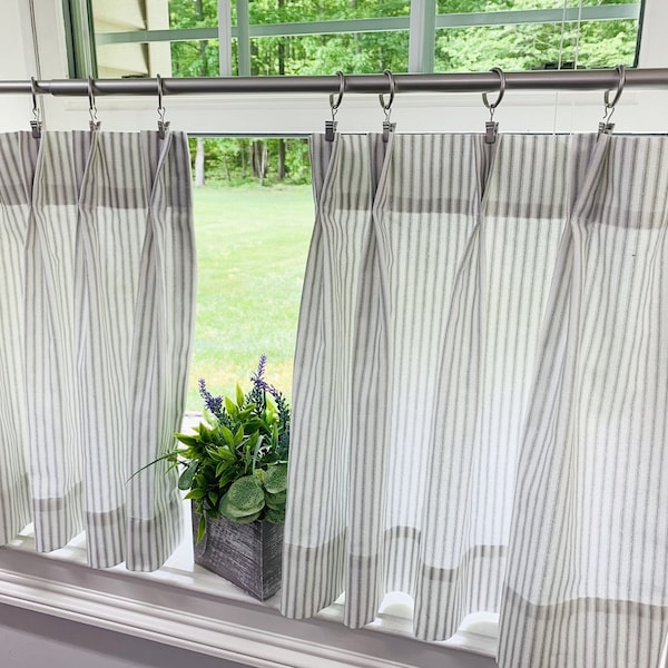 Cafe Curtain Tier Curtains - Etsy