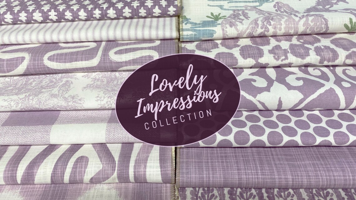 Toile Shower Curtain Light Pink Weathered Blue Orchid Light Purple ...