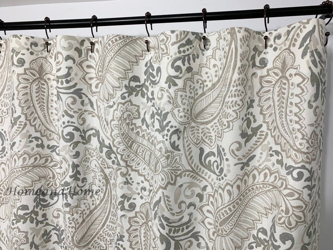 Paisley Valances Paisley Cafe Curtains. Kitchen Valance. Bathroom ...