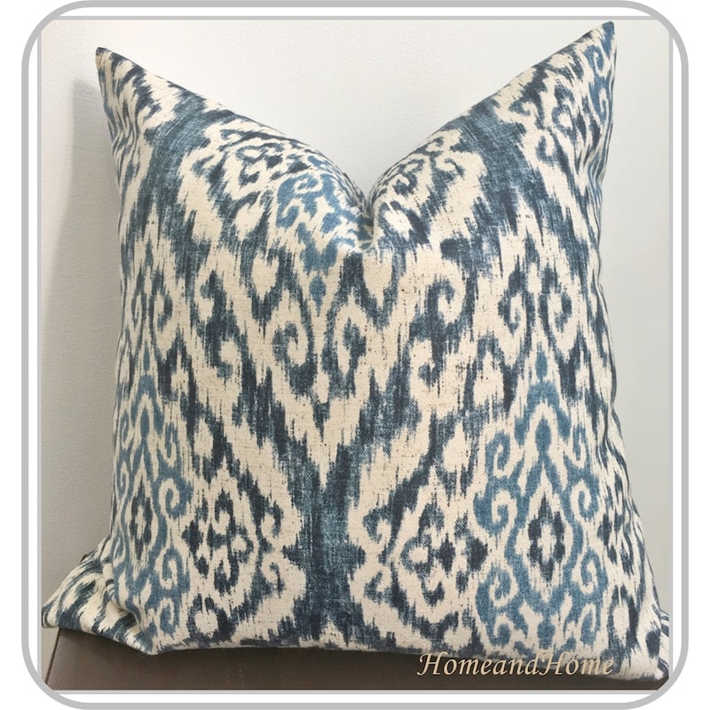 Ikat Pattern Pillow - Etsy