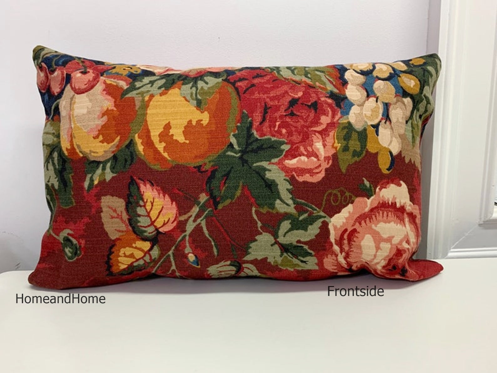 Pleated Curtains Bold Floral Curtain Drapery Panels High End Designer ...