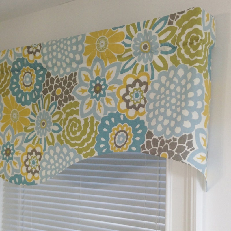 Yellow Valance - Etsy