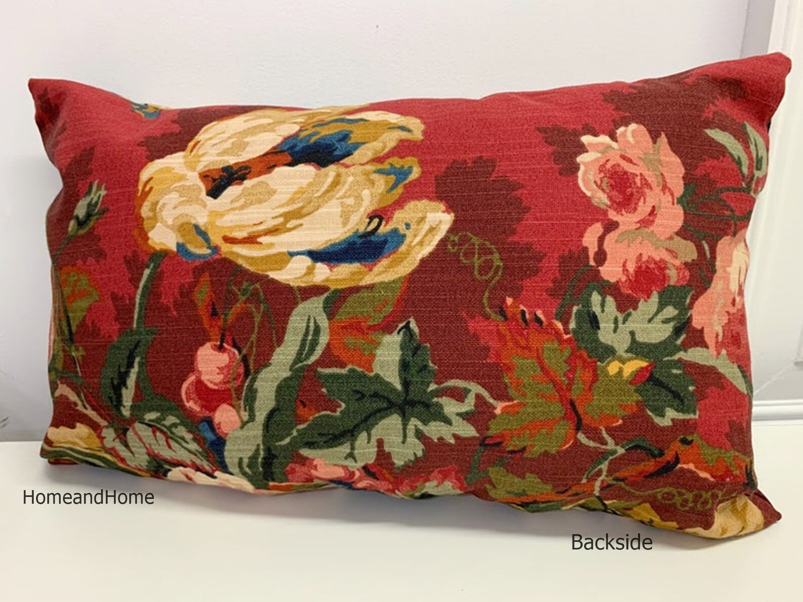 Pleated Curtains Bold Floral Curtain Drapery Panels High End Designer ...