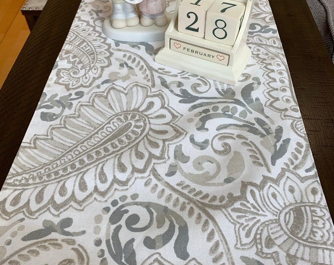 Colonial Toile Black and White Table Runner Dining Rectange | Etsy