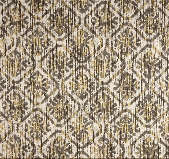 Custom Shower Curtain Toba Fossil Beige Yellow Grey 72 X 84 | Etsy