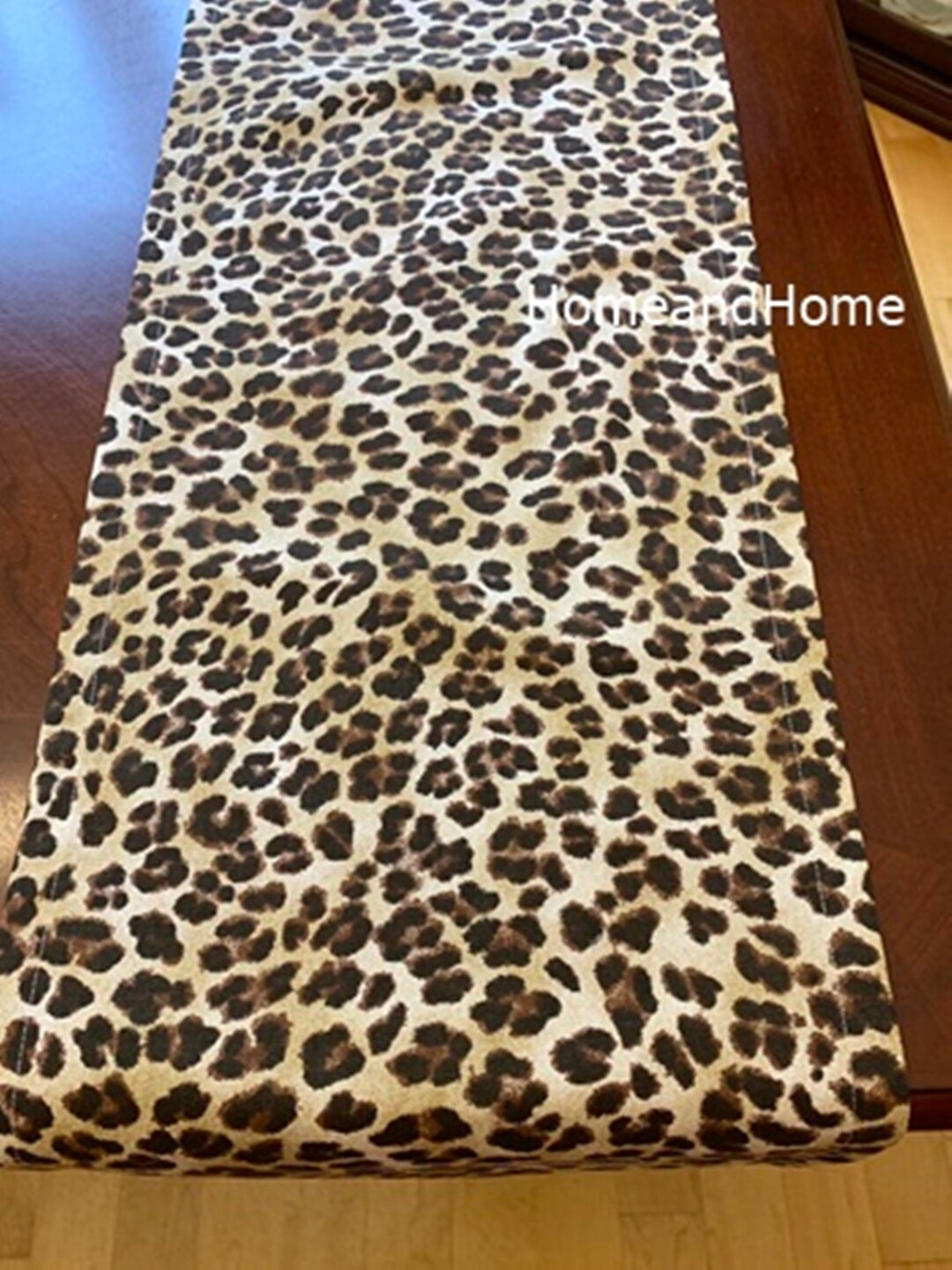 Leopard Table Runner Animal Pattern Table Runner Holidays Weddings ...