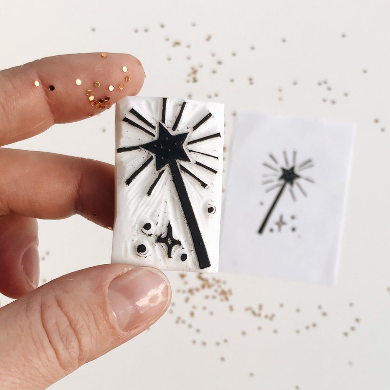 Fairy Rubber Stamp - Etsy