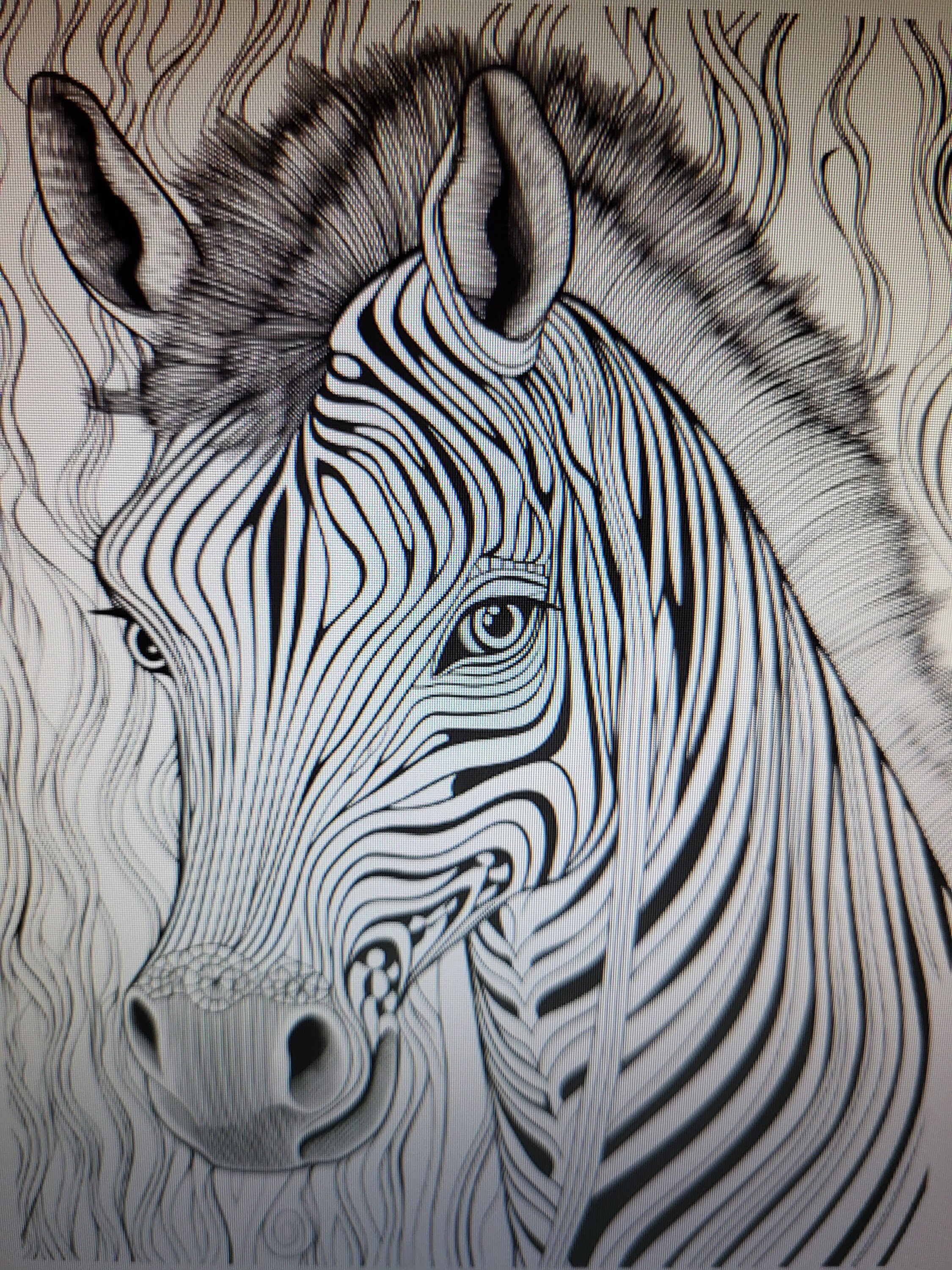 Animal Patterns Coloring Pages - Etsy