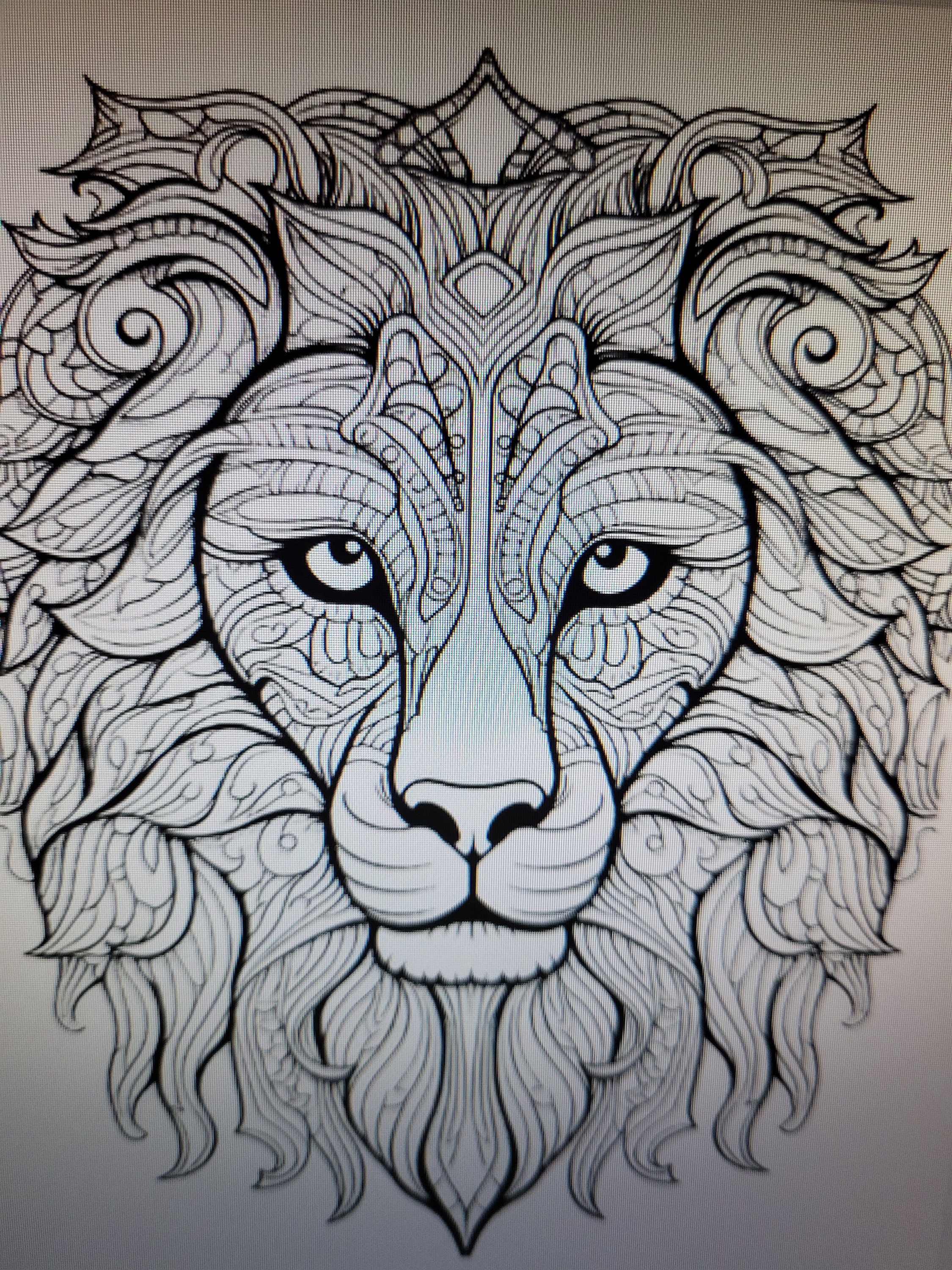 Animal Patterns Coloring Pages - Etsy