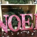 NOEL Painted Letters Hand Painted Christmas Decor for Mantle - Etsy