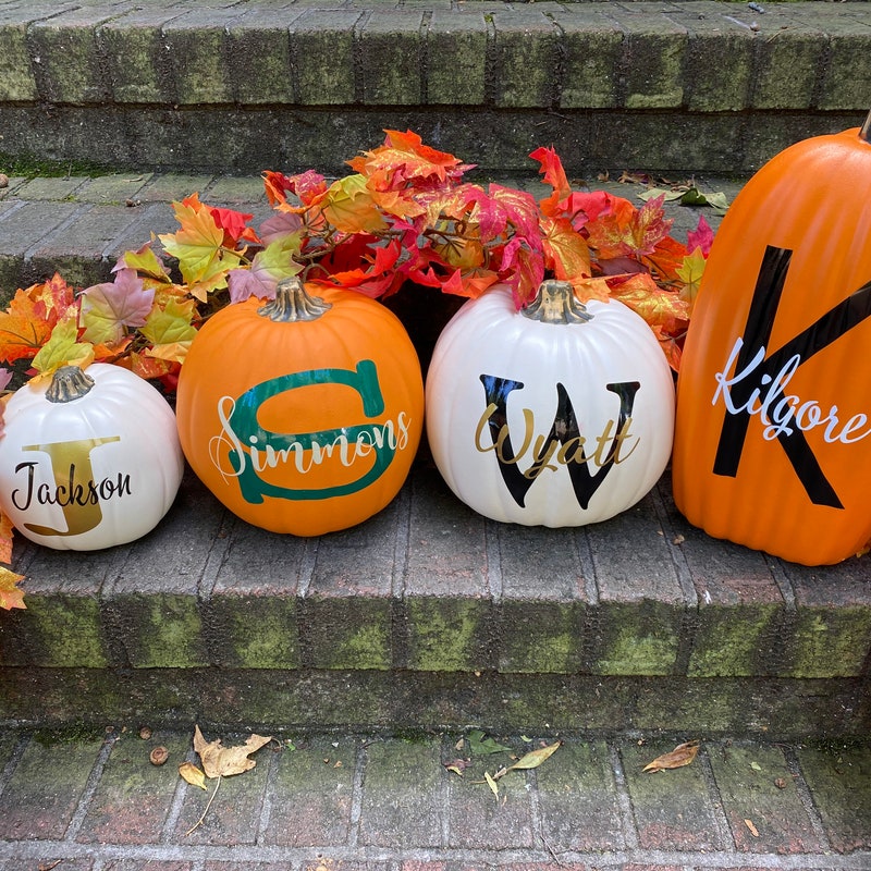 Personalized Pumpkin - Etsy