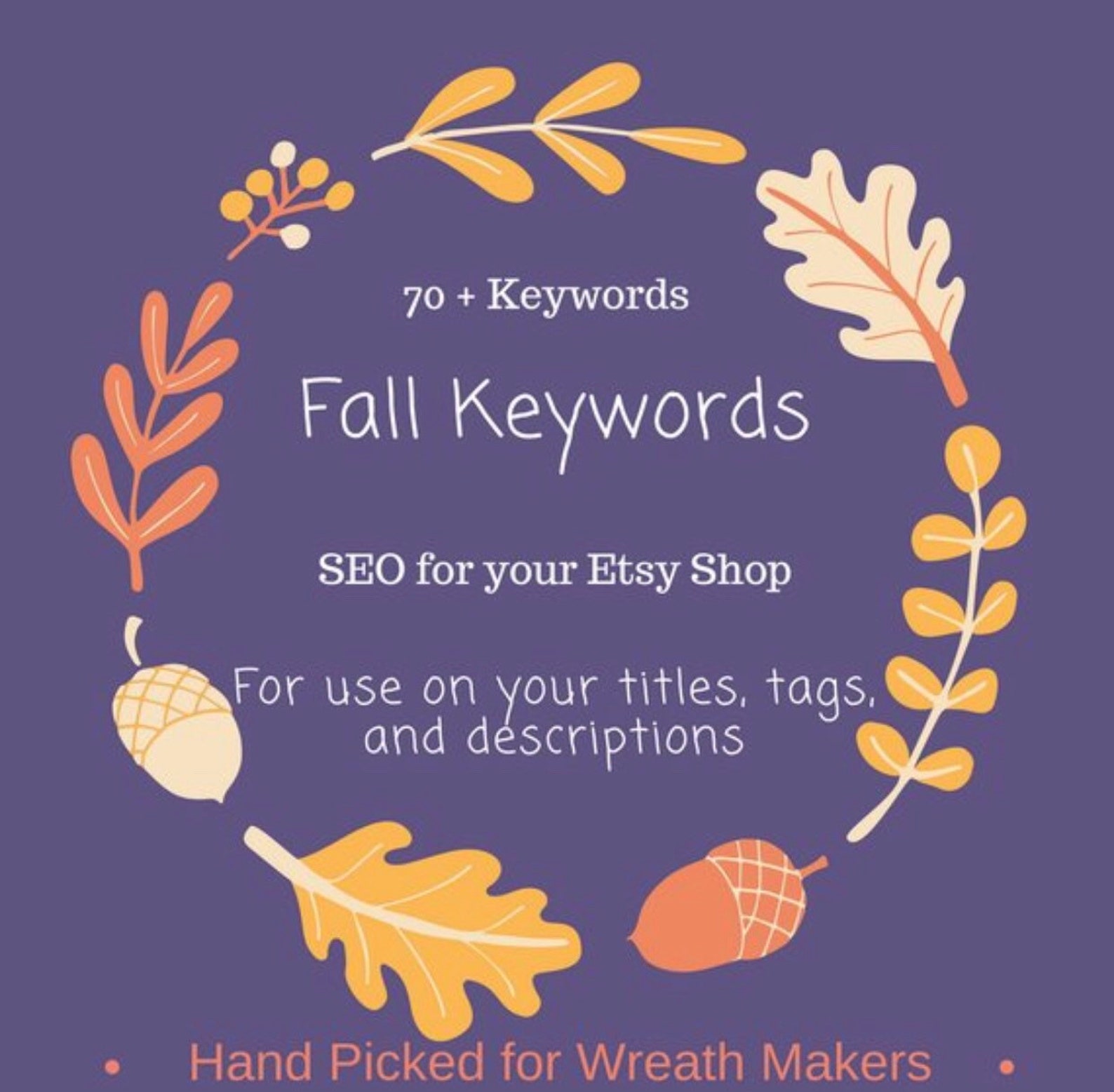 Holiday Keywords Christmas Keywords Halloween SEO SEO - Etsy