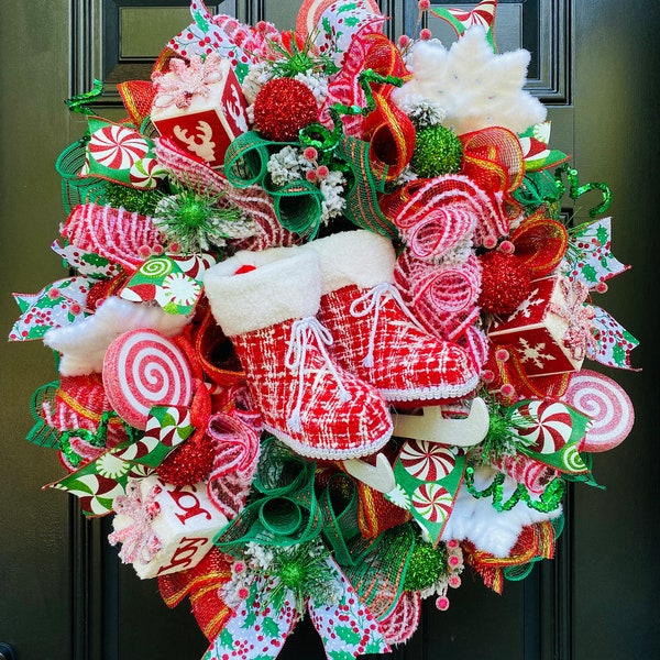 Winter Door Wreath - Etsy