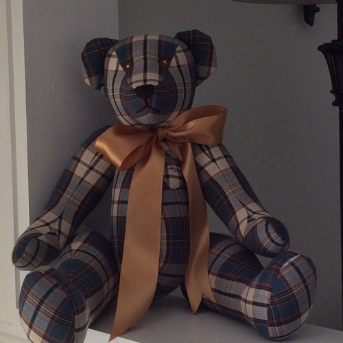 Personalised Heart Shaped Memory Patch Memory Bear Patch - Etsy